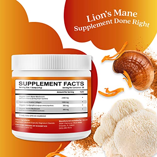 Mushrooms with collagen peptides benefits