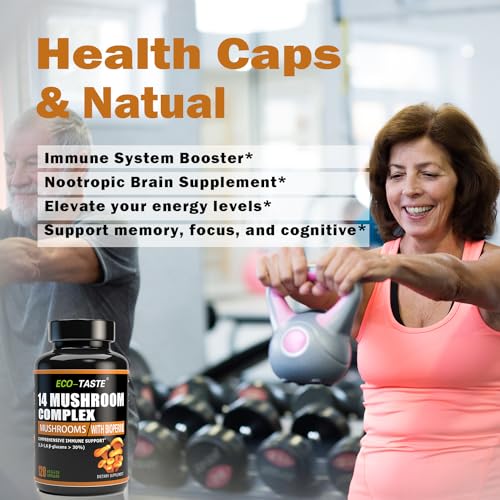 mushrooms with Lion’s Mane extract