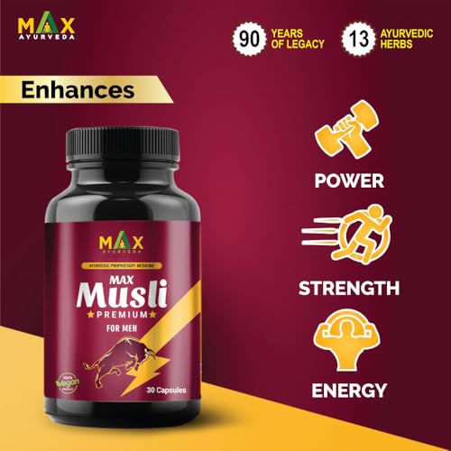 Musli Premium capsules for men’s vitality
