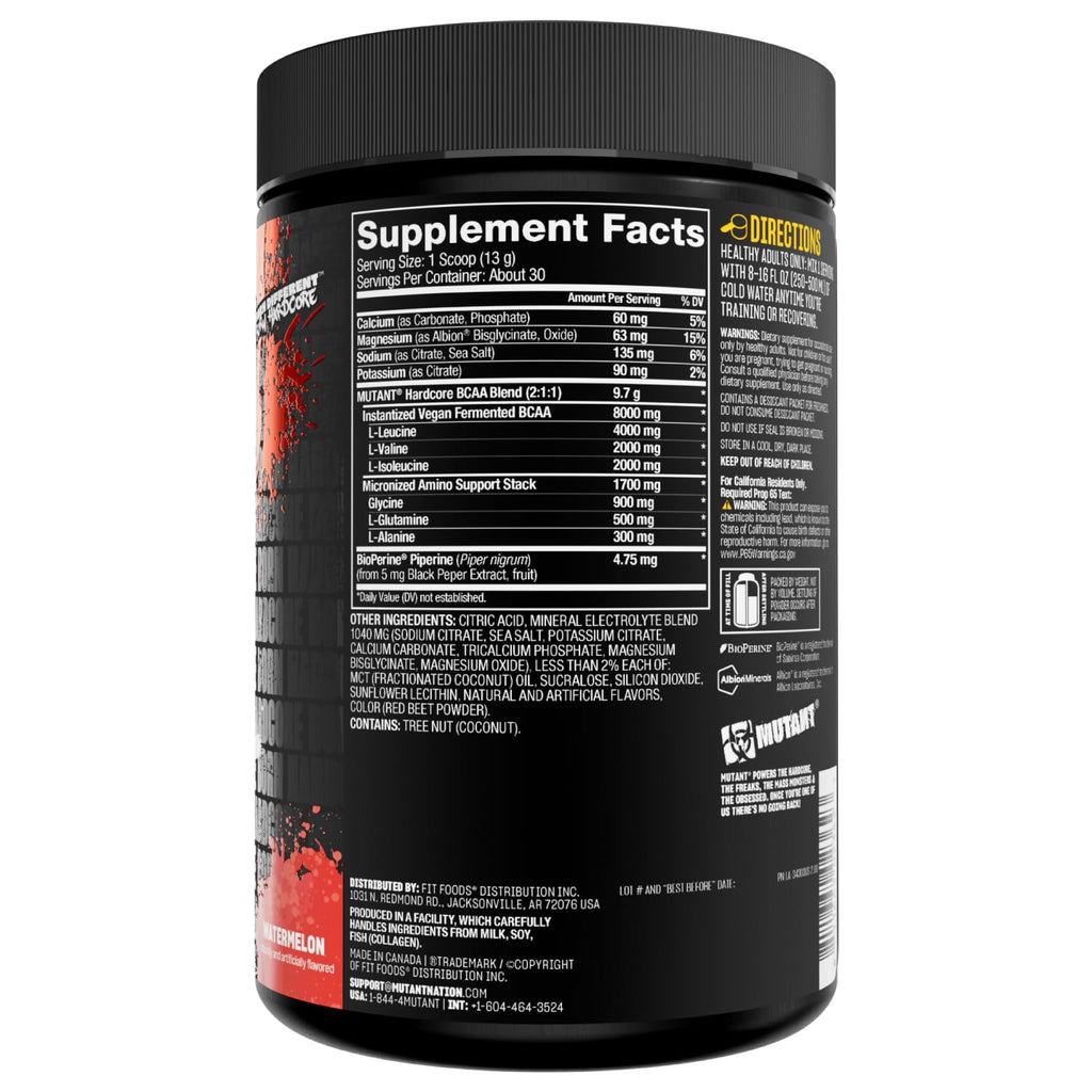 MUTANT BCAA for improved performance