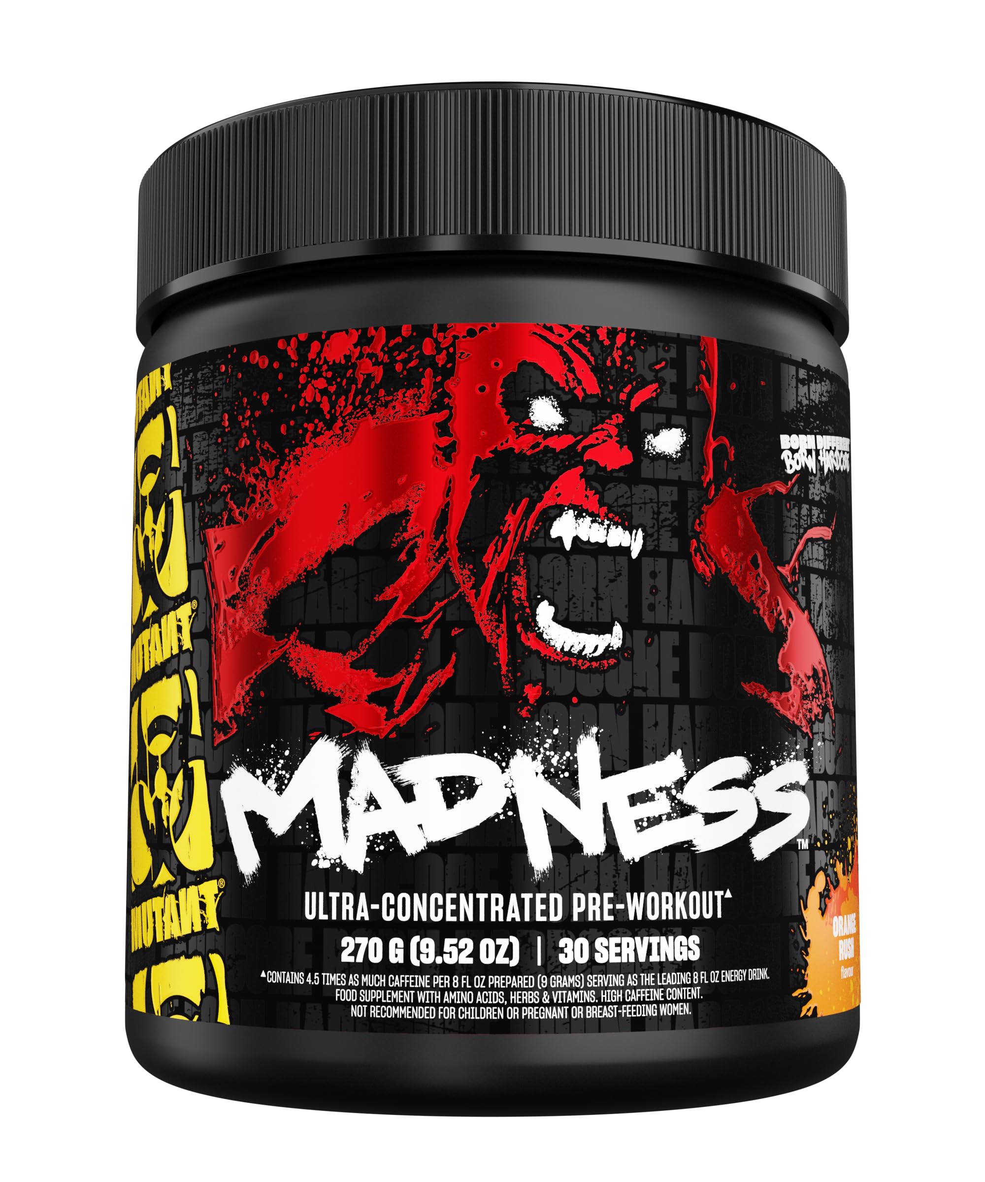 Mutant Madness pre-workout powder