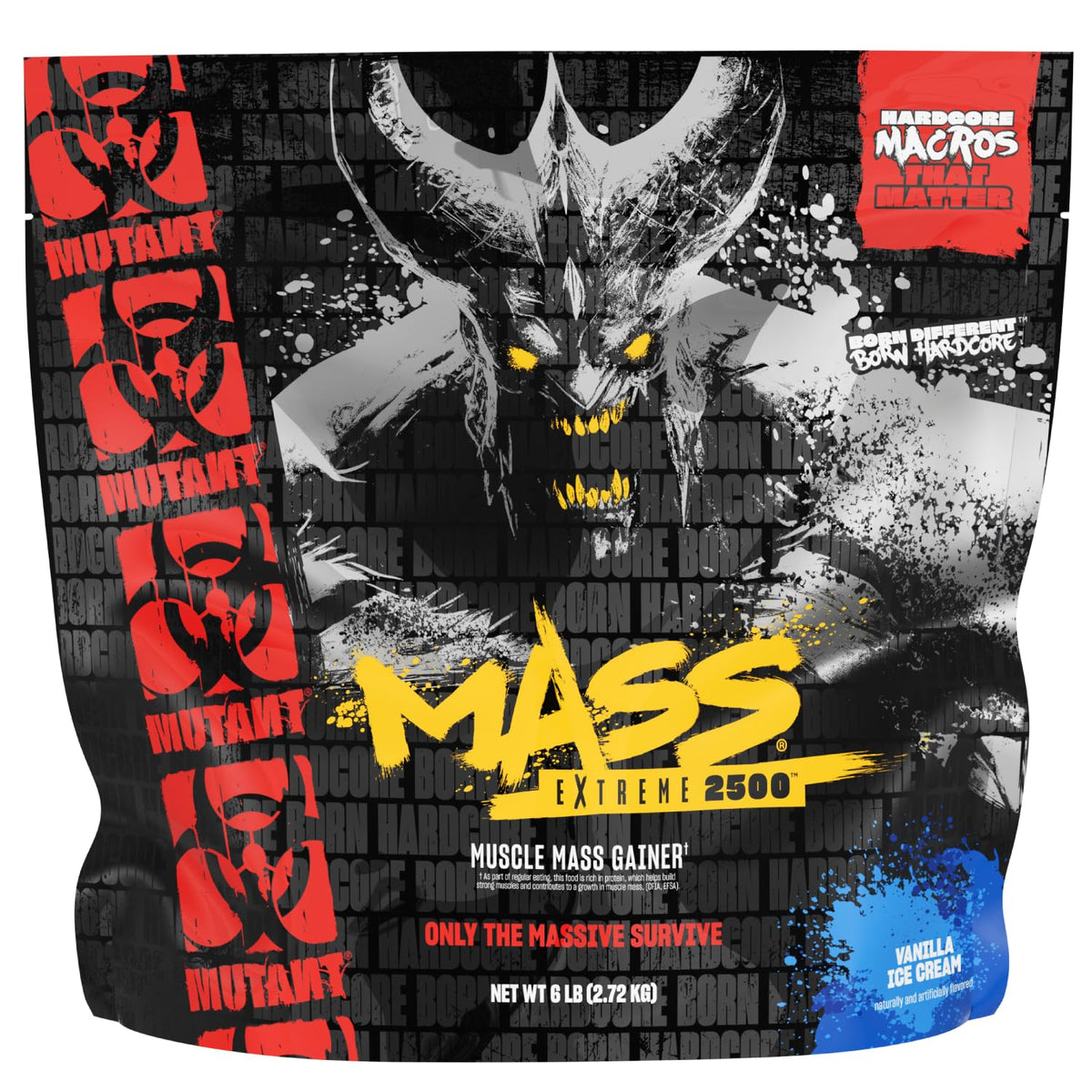 Mutant Mass Extreme Gainer cookies and cream