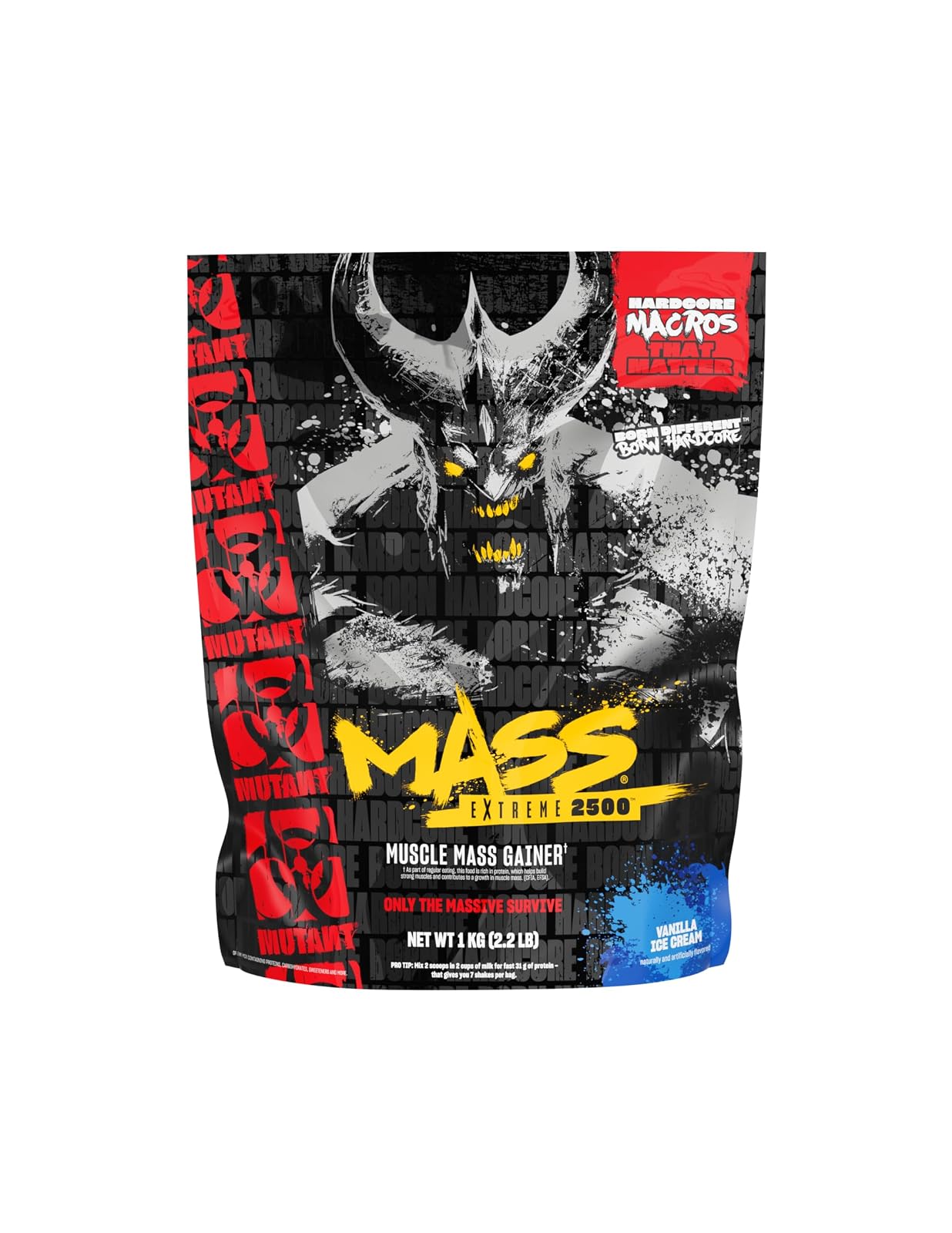 Mutant Mass Extreme Gainer Vanilla Ice Cream