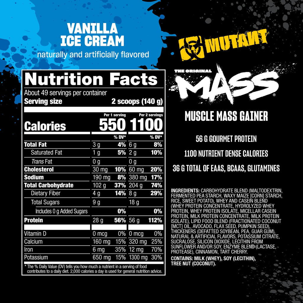 Mutant Mass for post-workout recovery