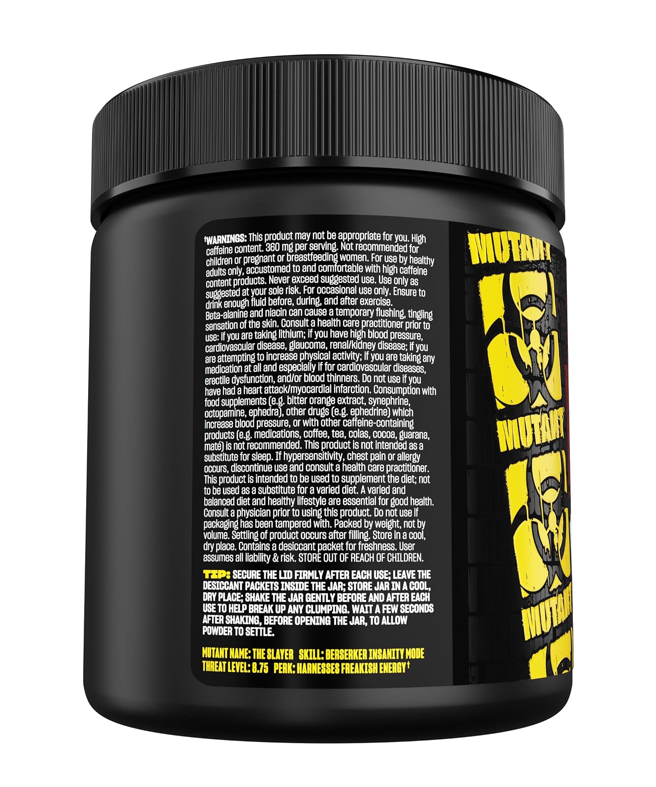 MUTANT pre-workout for endurance training