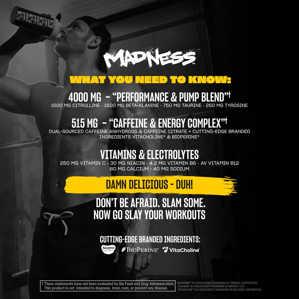 MUTANT pre-workout for intense workouts
