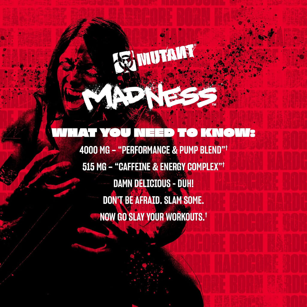 MUTANT pre-workout for intense workouts