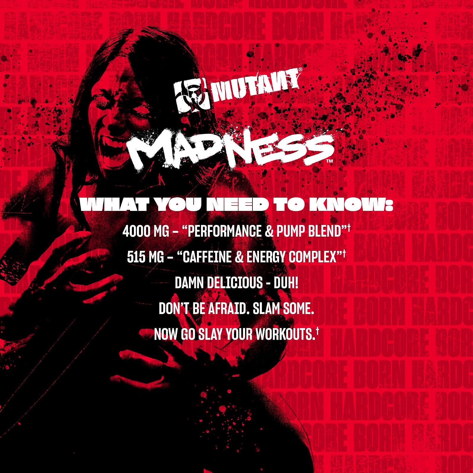 MUTANT pre-workout for intense workouts