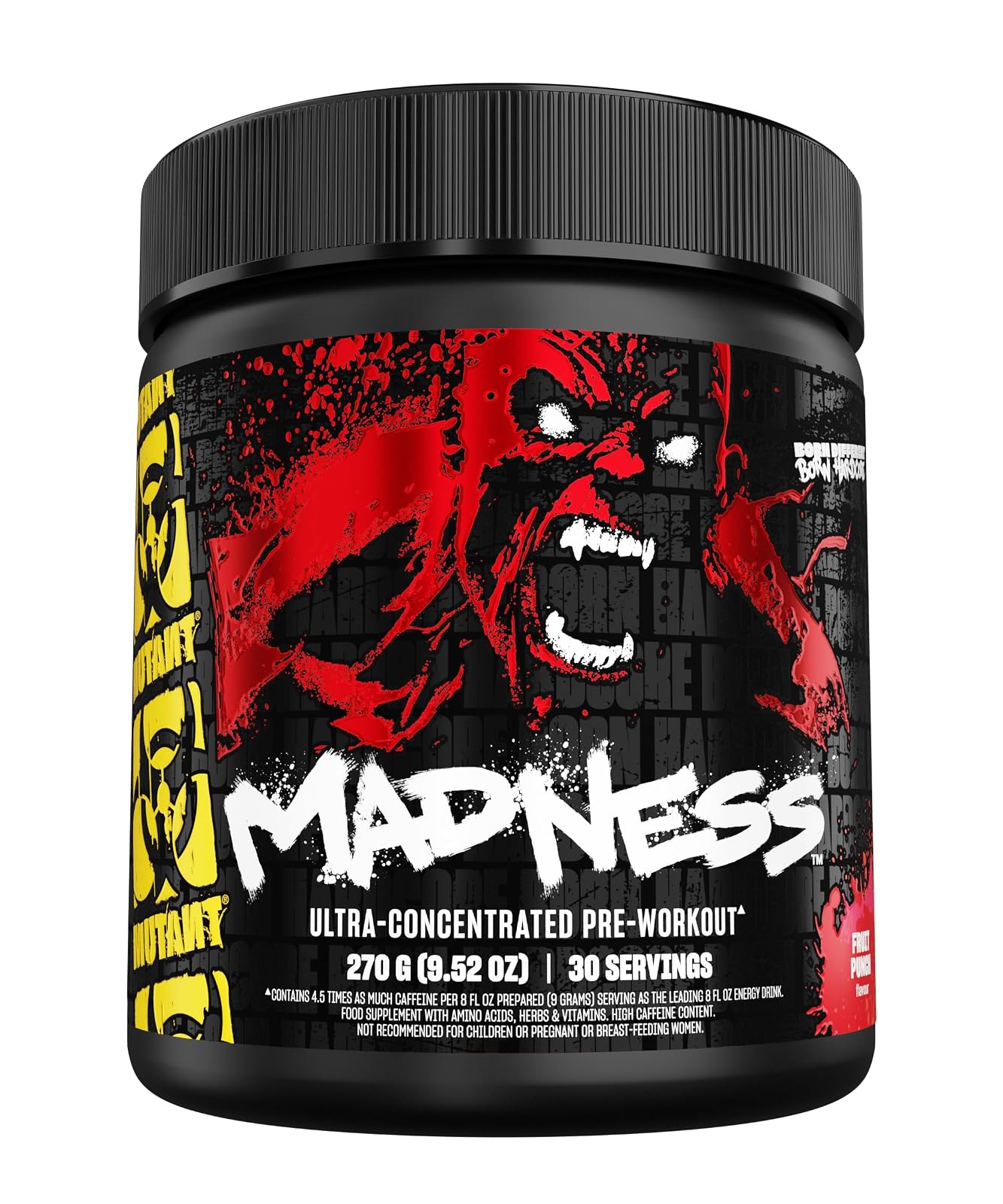 MUTANT pre-workout fruit punch flavour