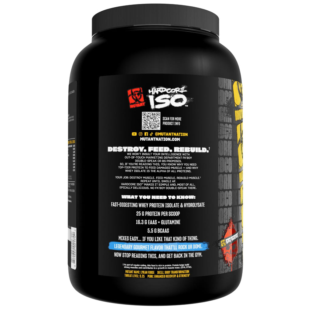 mutant whey protein isolate benefits