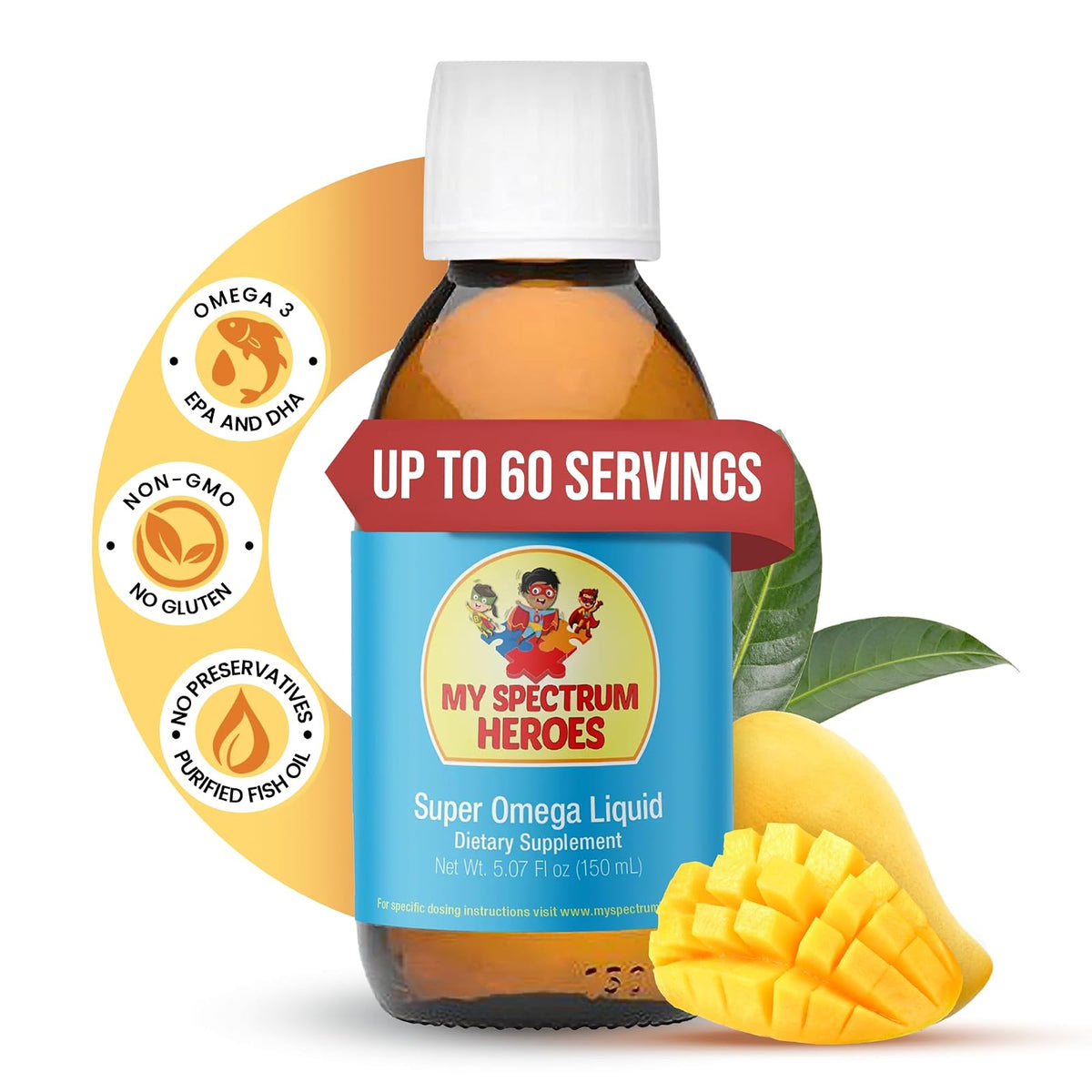 My Spectrum Heroes fish oil benefits