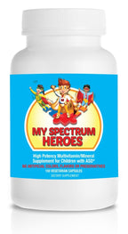 My Spectrum Heroes kids multivitamin capsules