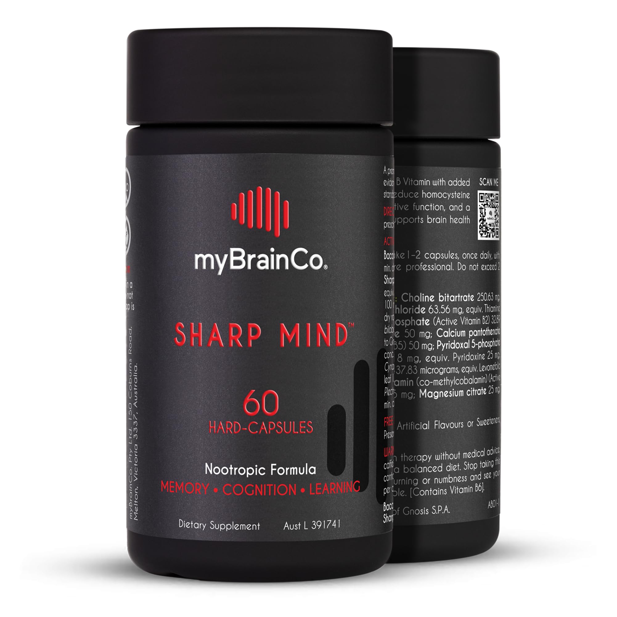 myBrainCo. Sharp Mind brain supplement