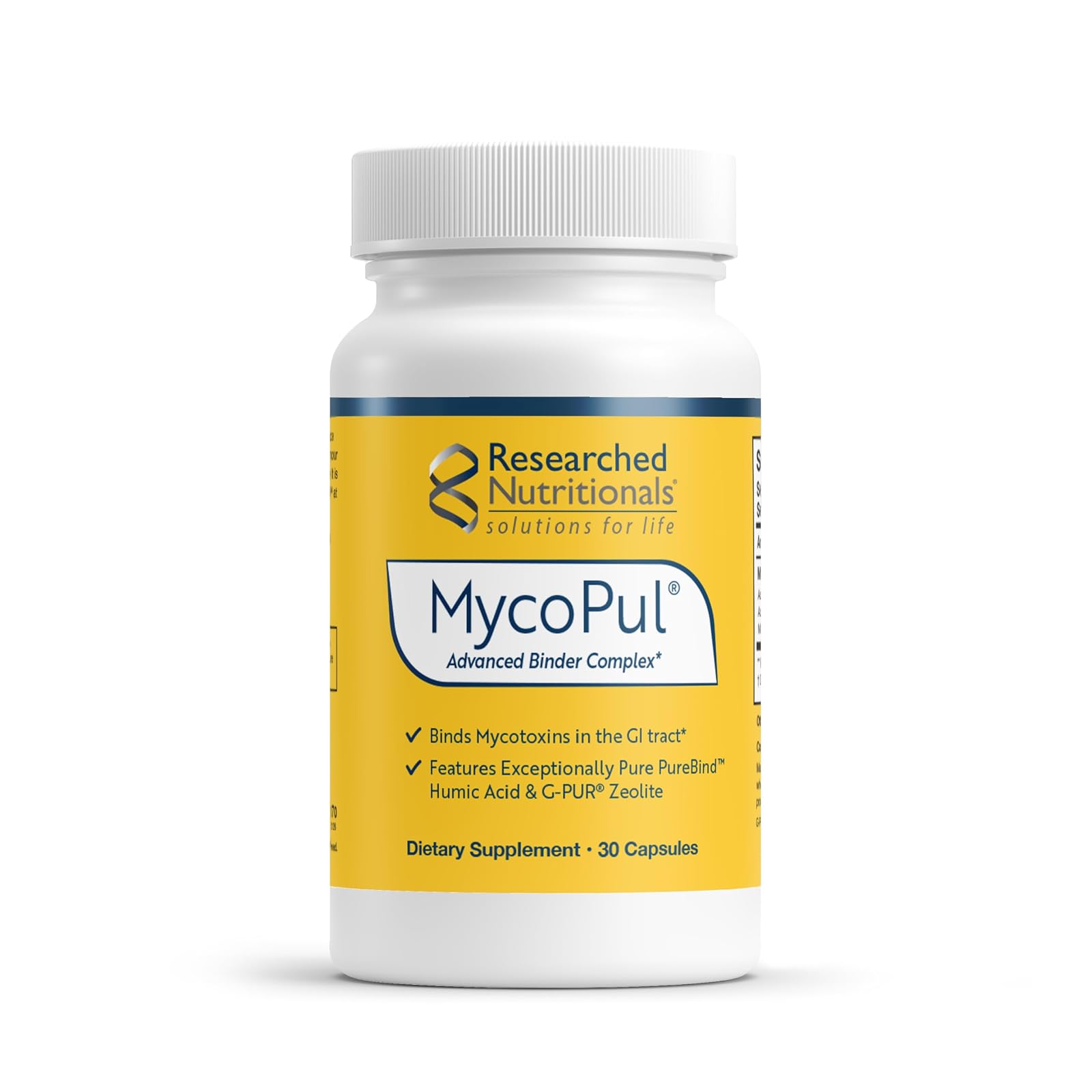 MycoPul Zeolite Binder detox capsules