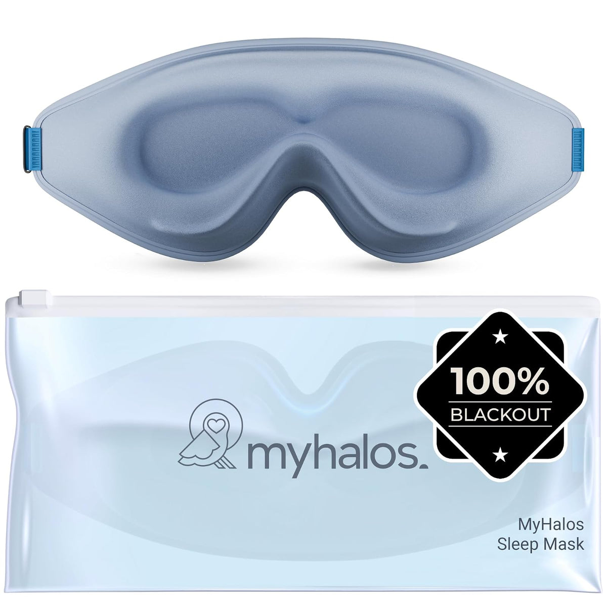 MyHalos sleep mask for restful nights