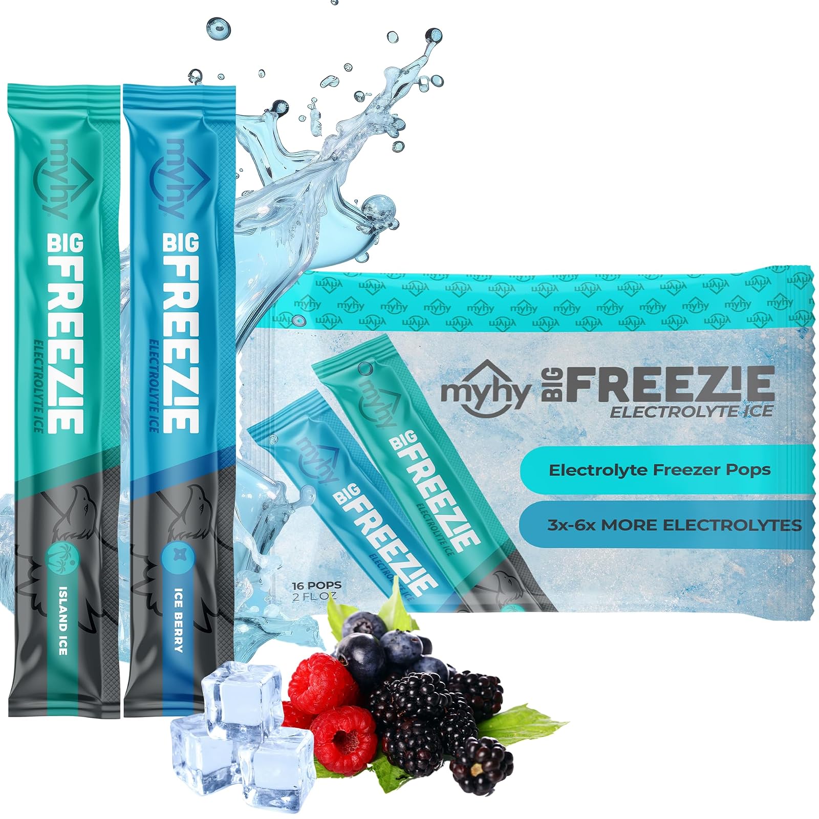 MyHy electrolyte freezer pops pack