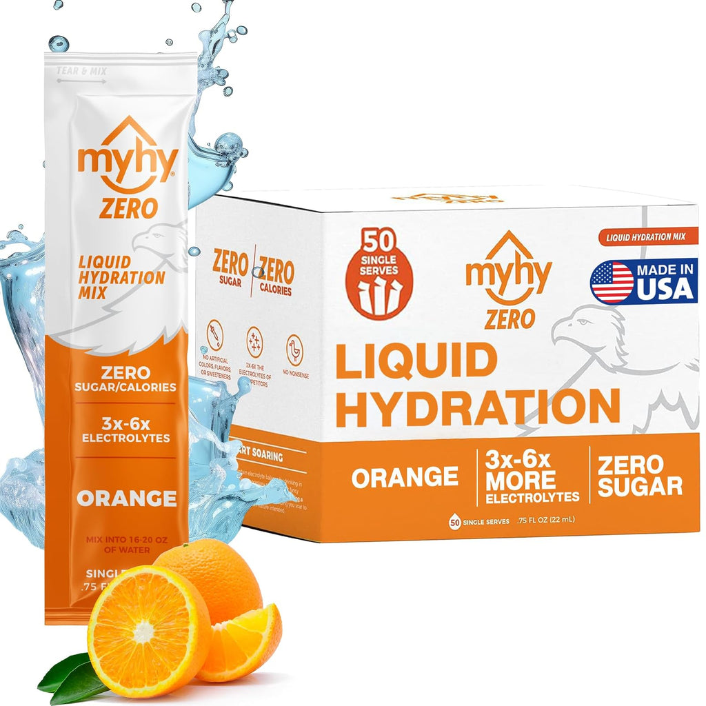 MyHy ZERO hydration packets for athletes