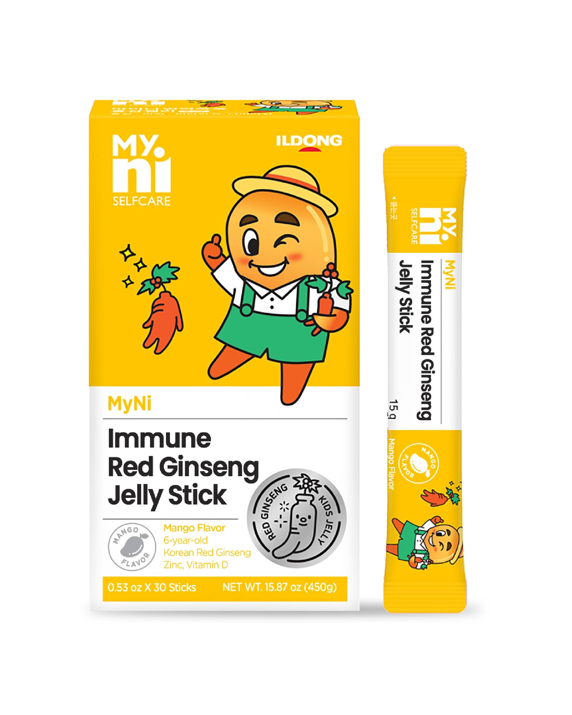 Myni ginseng jelly stick for kids