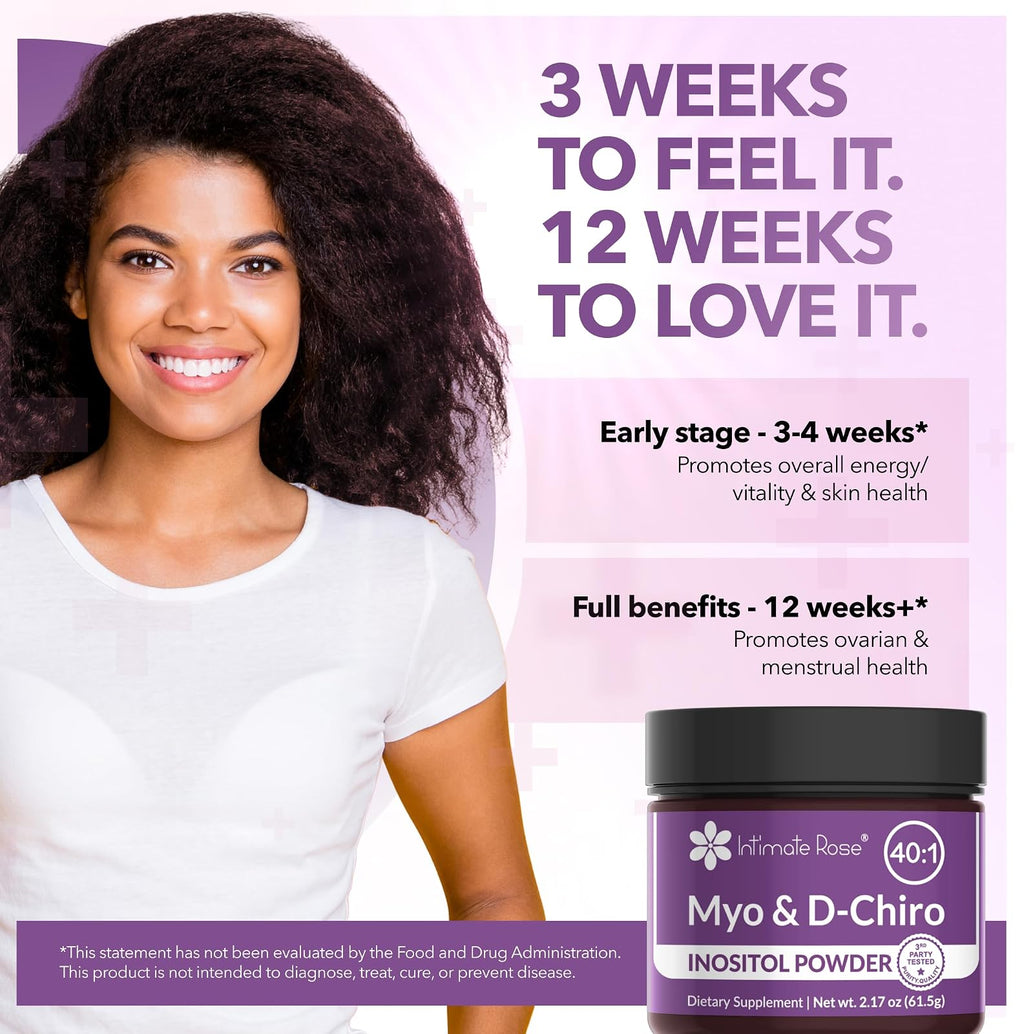 Myo & D-Chiro Inositol 40:1 benefits