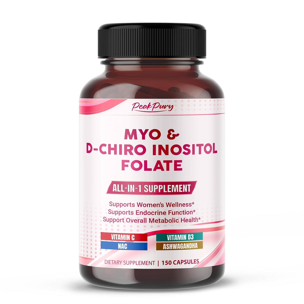 Myo & D-Chiro inositol capsules