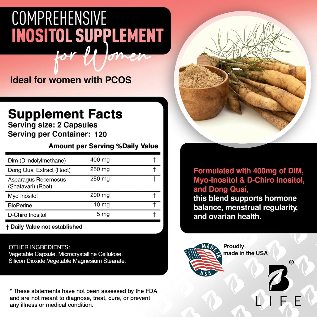 Myo & D-Chiro Inositol for women