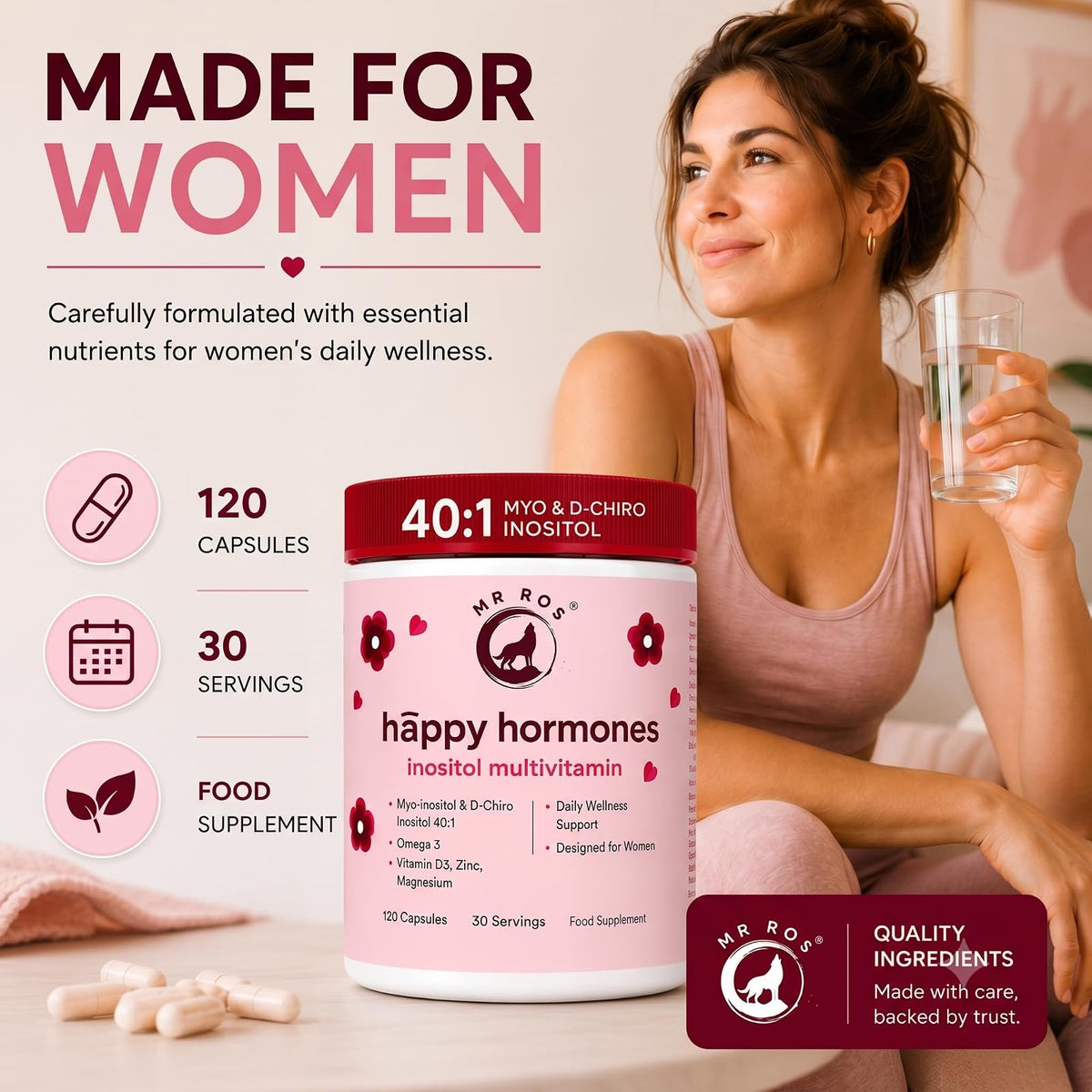 Myo & D-Chiro multivitamin for seniors