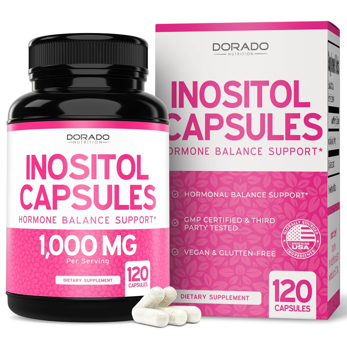 Myo Inositol 1000 mg capsules