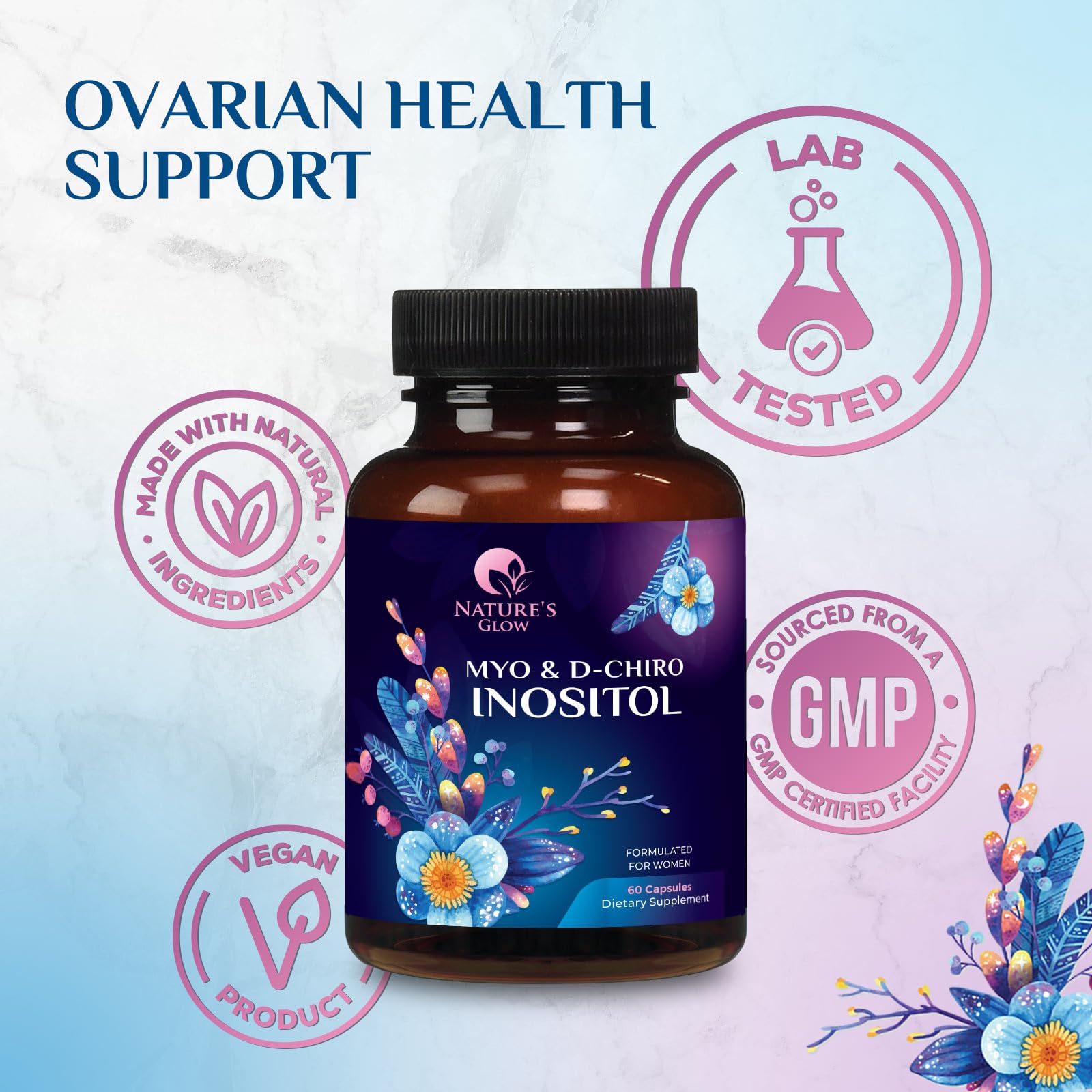 Myo-Inositol 1025 mg for mental clarity