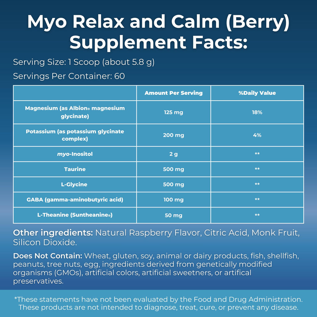 Myo-Inositol and magnesium blend benefits