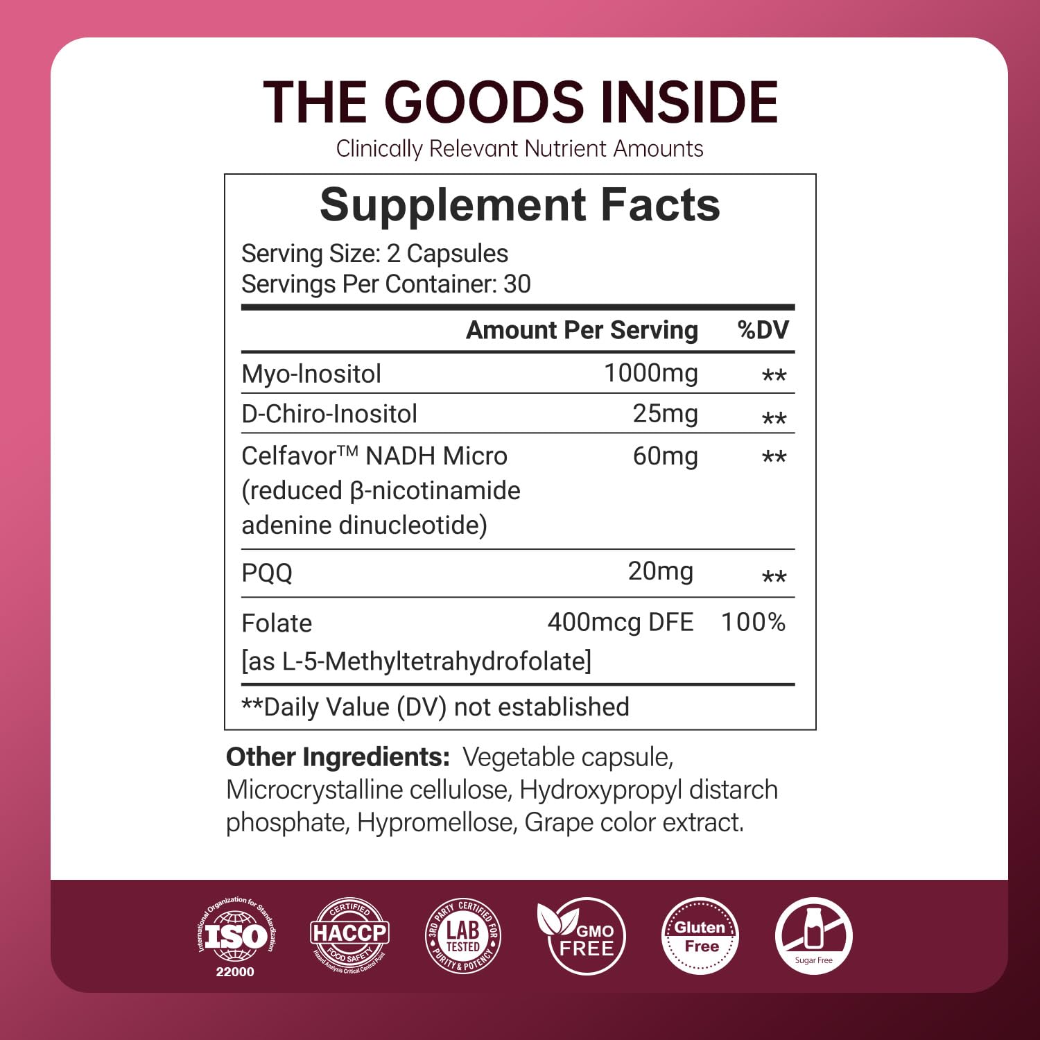 Myo-Inositol blend for PCOS management
