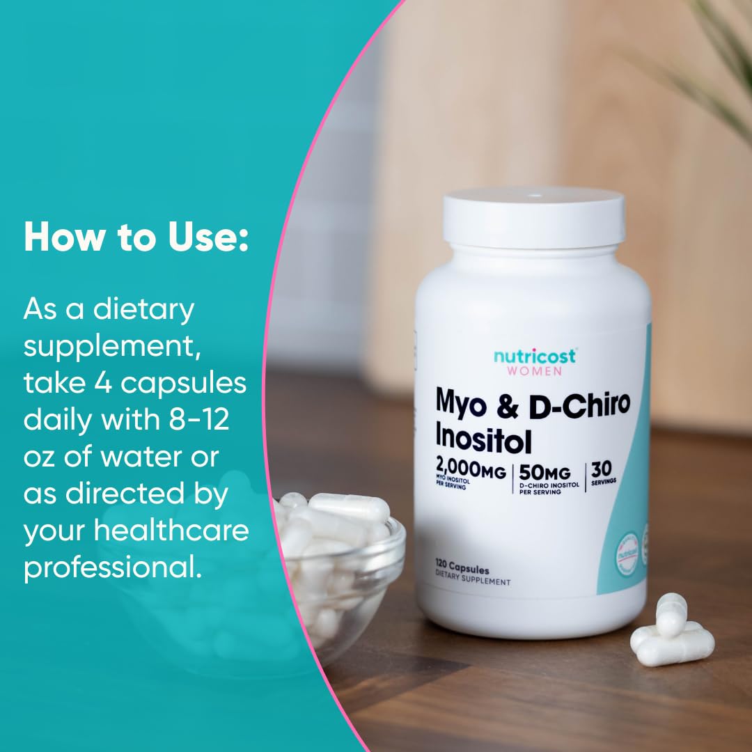 Myo Inositol capsules for fertility support