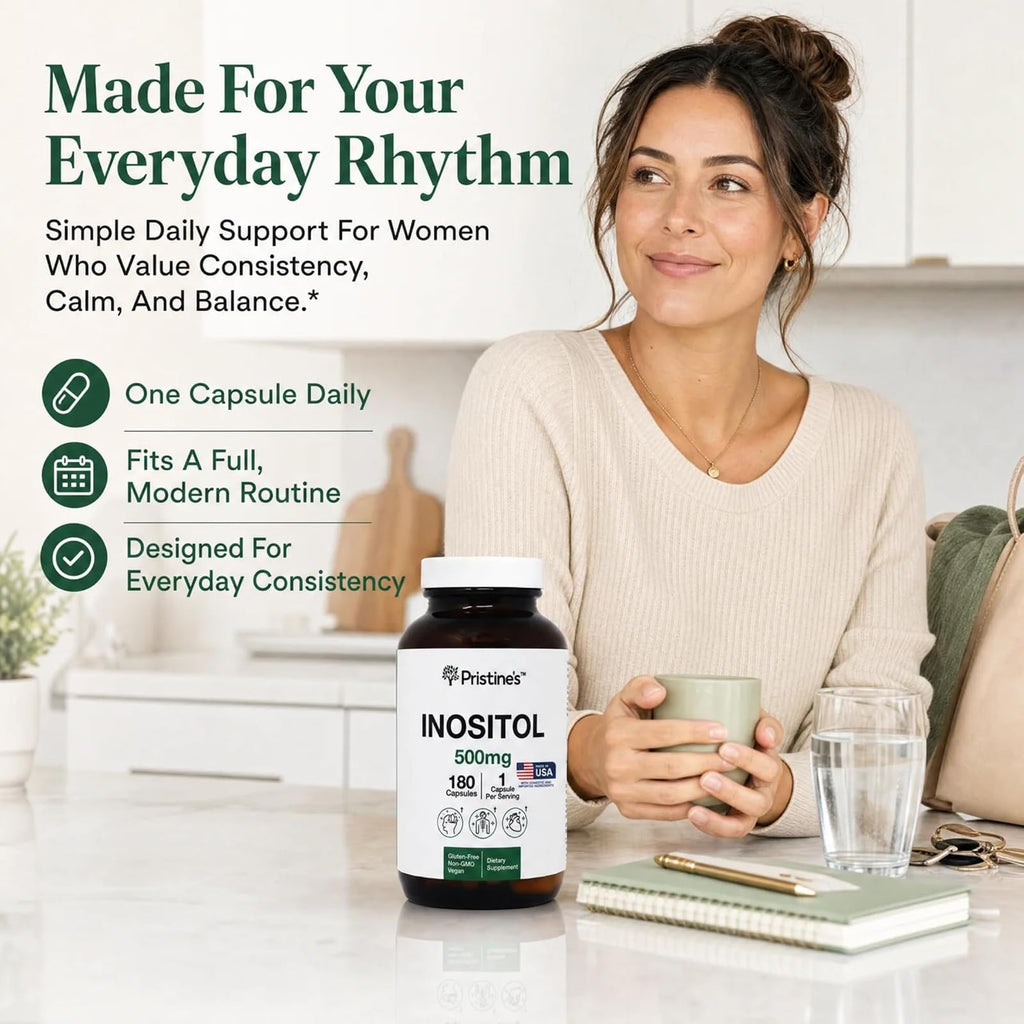 Myo-Inositol capsules for fertility support
