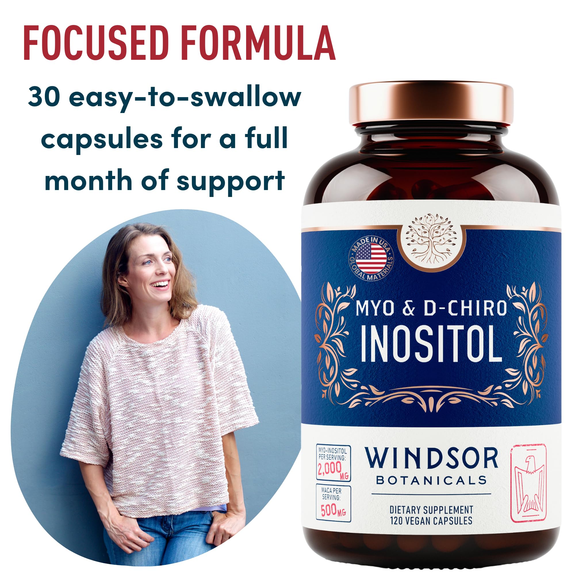 Myo-Inositol & D-Chiro Inositol benefits