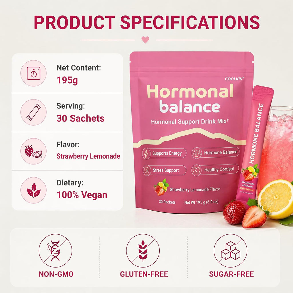 Myo-Inositol drink mix for balanced hormones