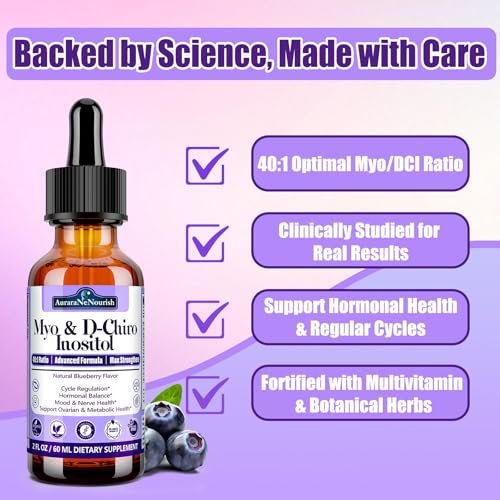 Myo-Inositol drops for energy support