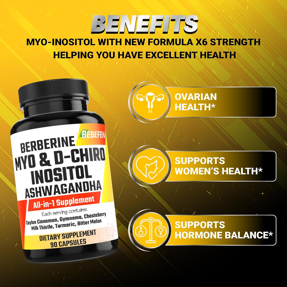 Myo-Inositol for metabolic support