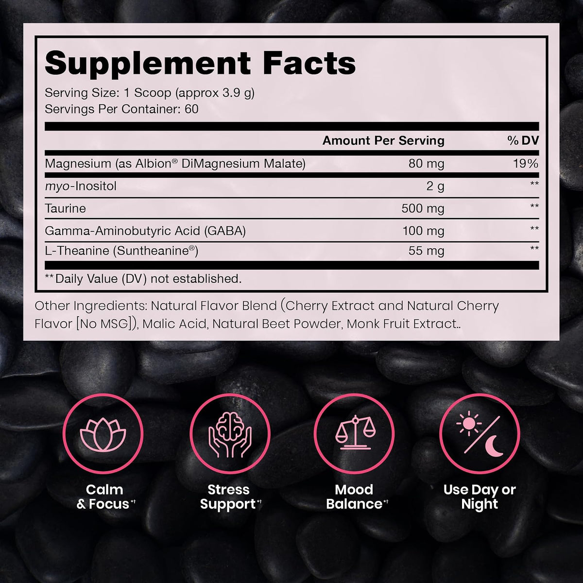 Myo-Inositol GABA calming benefits