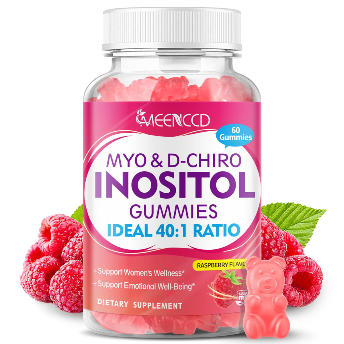 Myo-Inositol gummies for hormonal balance