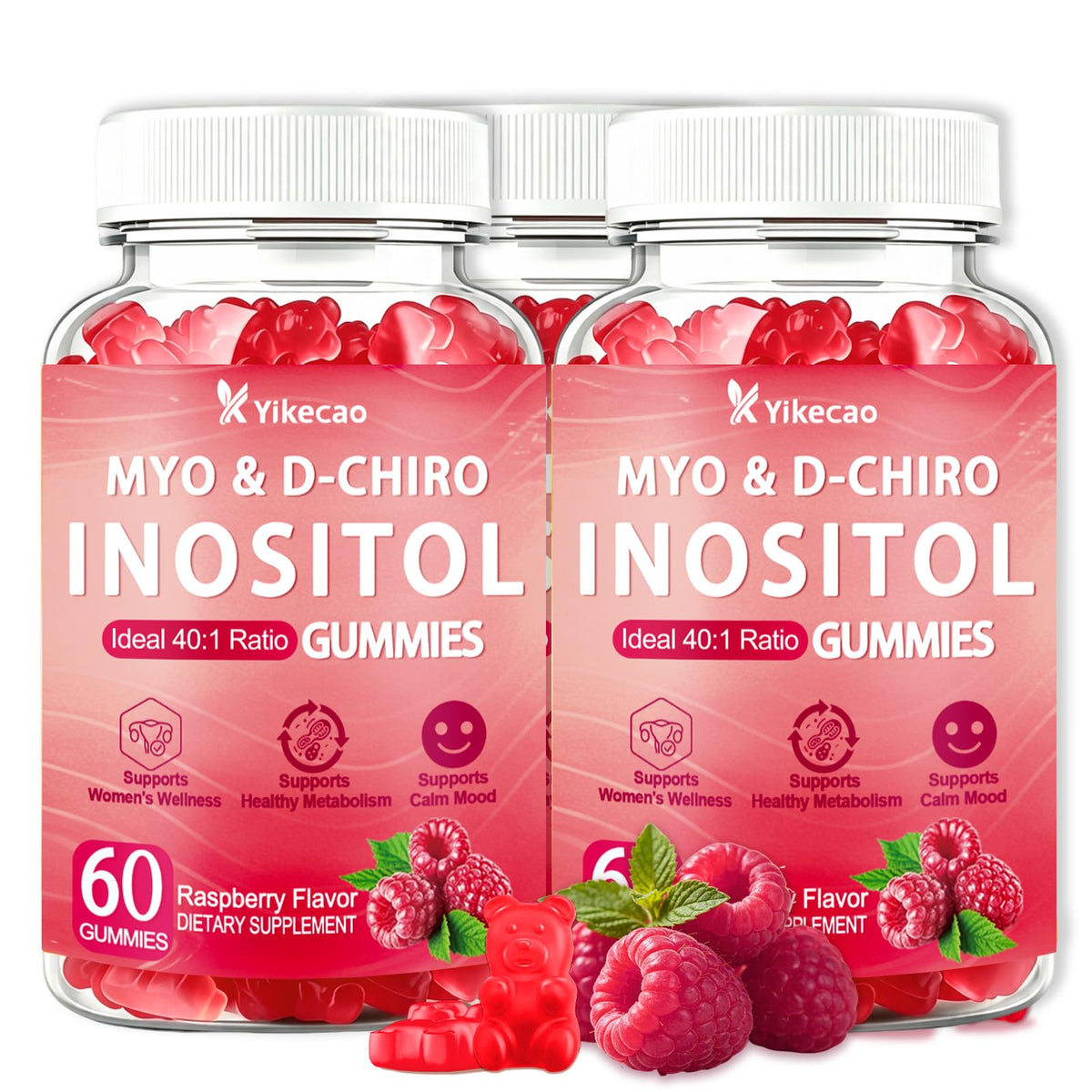 Myo-Inositol gummies for hormonal balance