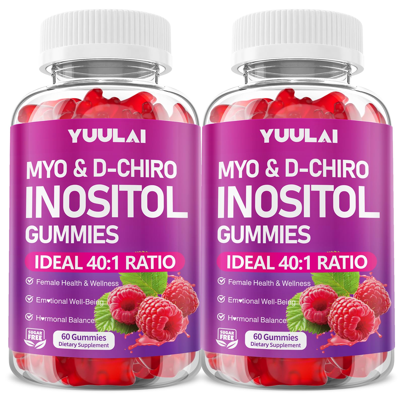 Myo-Inositol gummies for hormonal balance