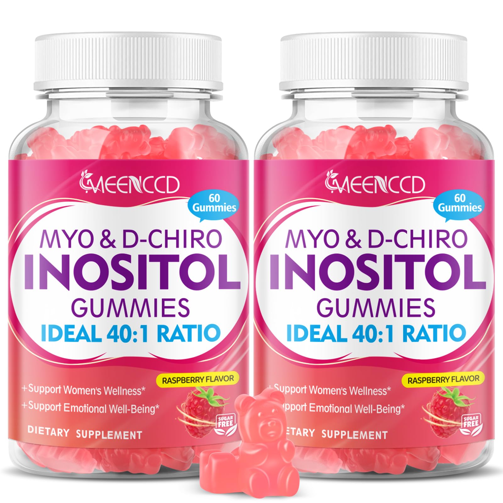 Myo-Inositol gummies for hormonal balance