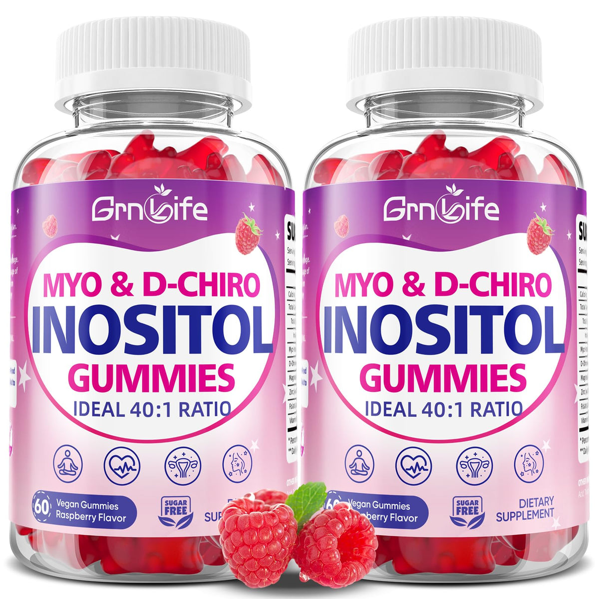 Myo-Inositol gummies for hormone balance