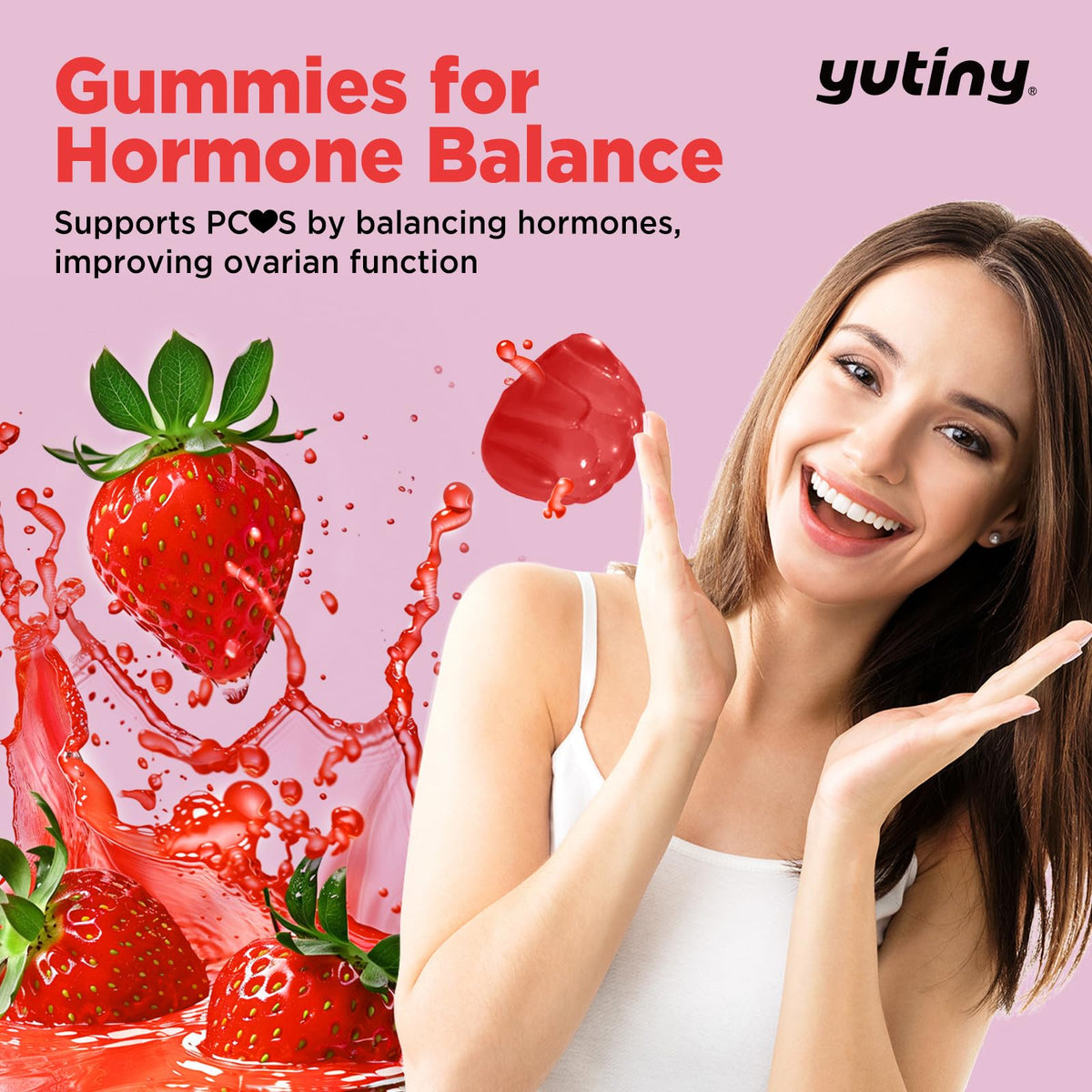 Myo-Inositol gummies for PCOS management