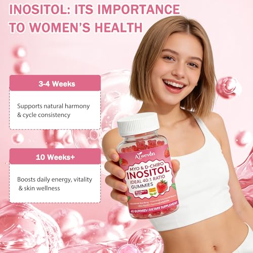 Myo-Inositol gummies for reproductive health