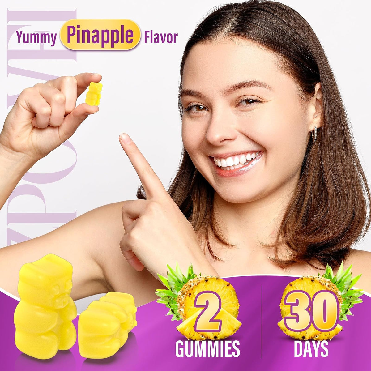 Myo-Inositol gummies for senior wellness