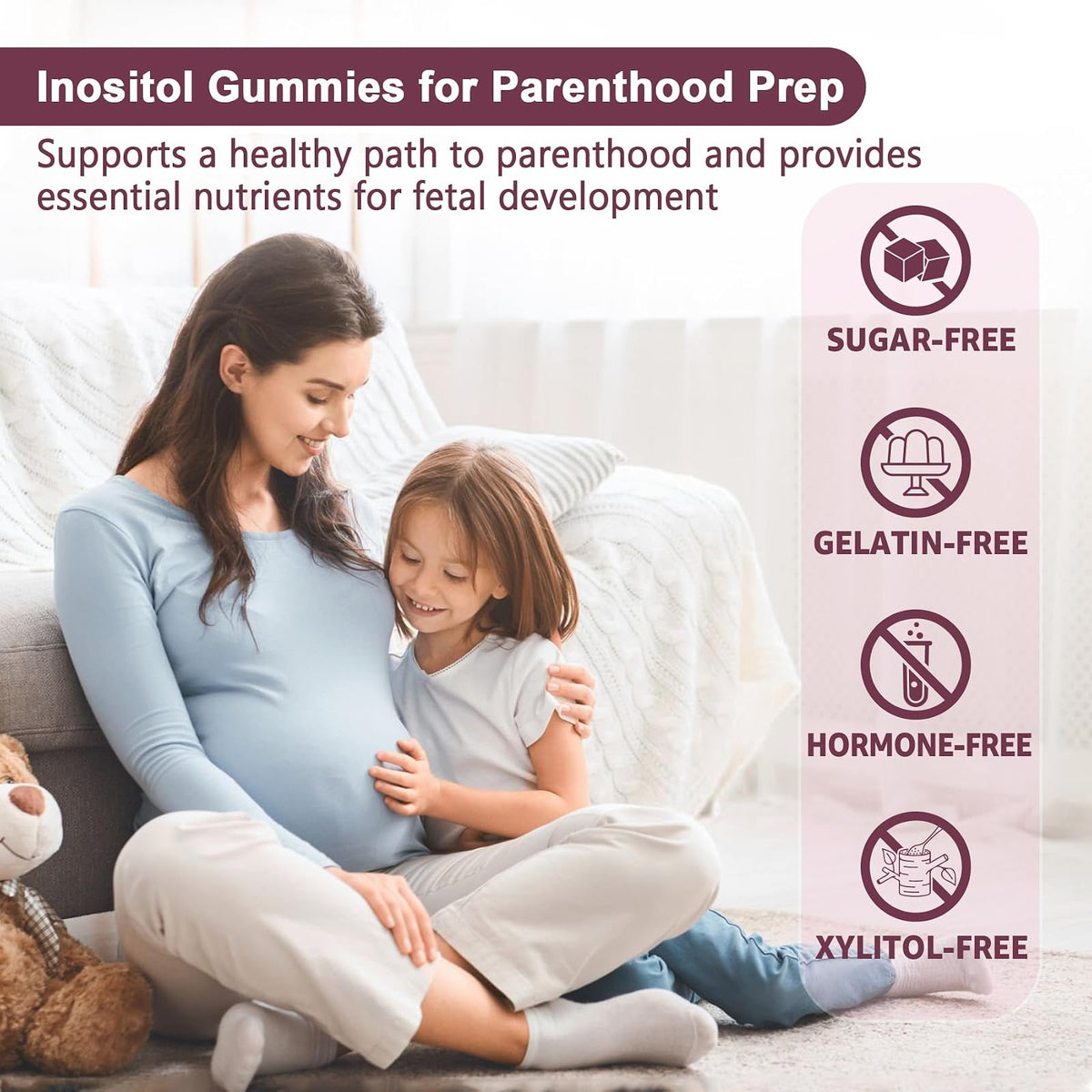 Myo-Inositol gummies for seniors