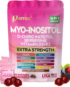 Myo-Inositol gummies for vitamin B complex