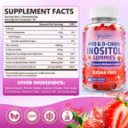 Myo-Inositol gummies support hormonal balance