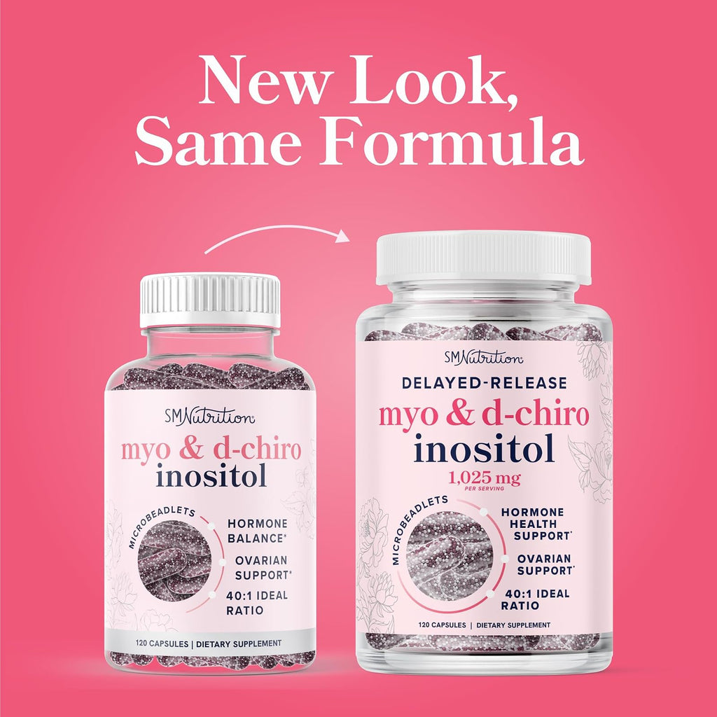 Myo-Inositol microbeadlets for energy boost