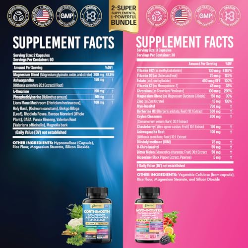 Myo-Inositol multivitamin for hormonal balance